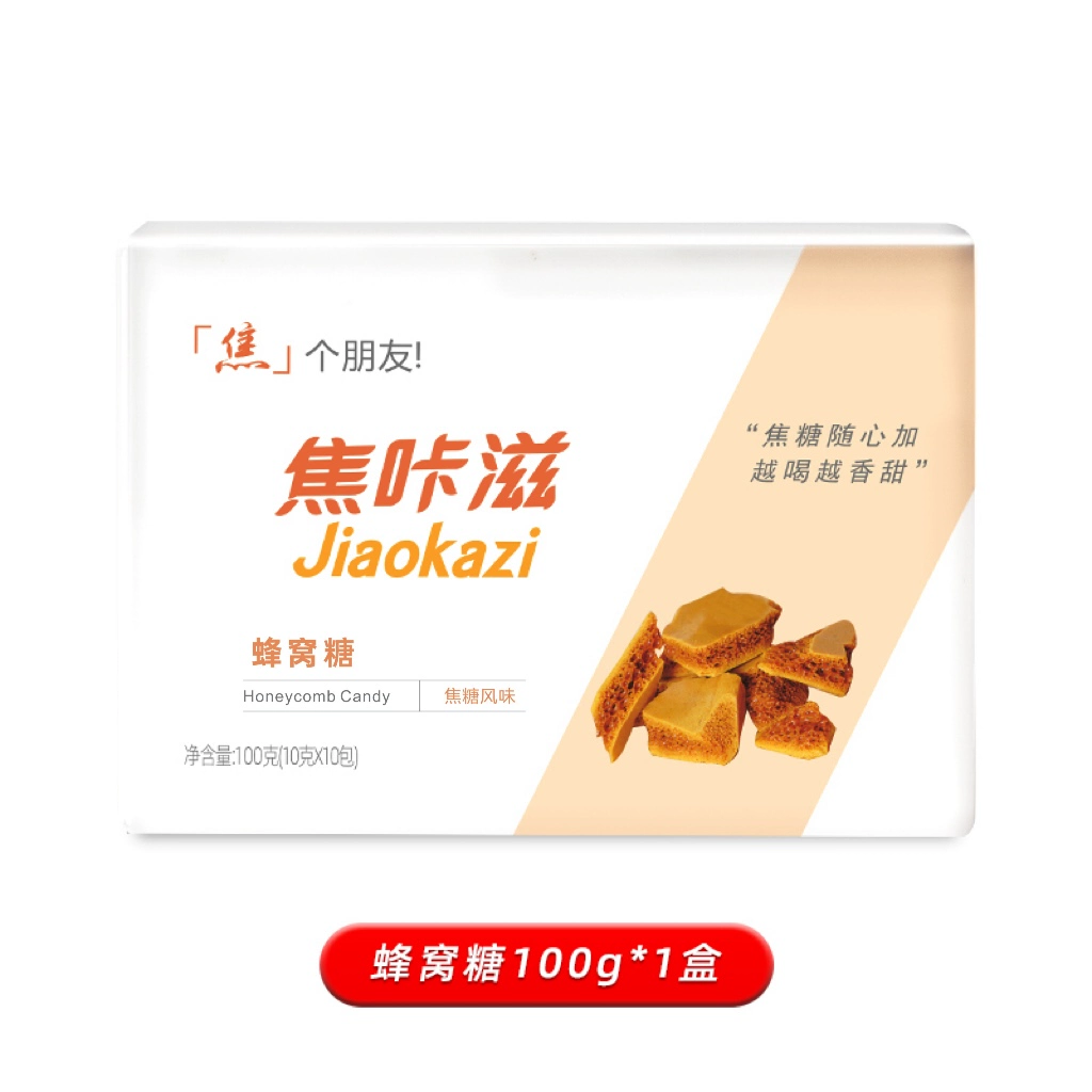 Get Jiao Ka Zi Caramel Honeycomb Candy 100g Delivered | Weee! Asian Market