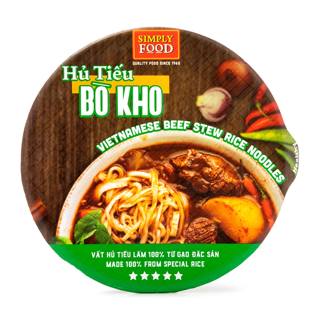 Simply Food Hu Tieu Bo Kho Beef Stew Rice Noodles - Weee!