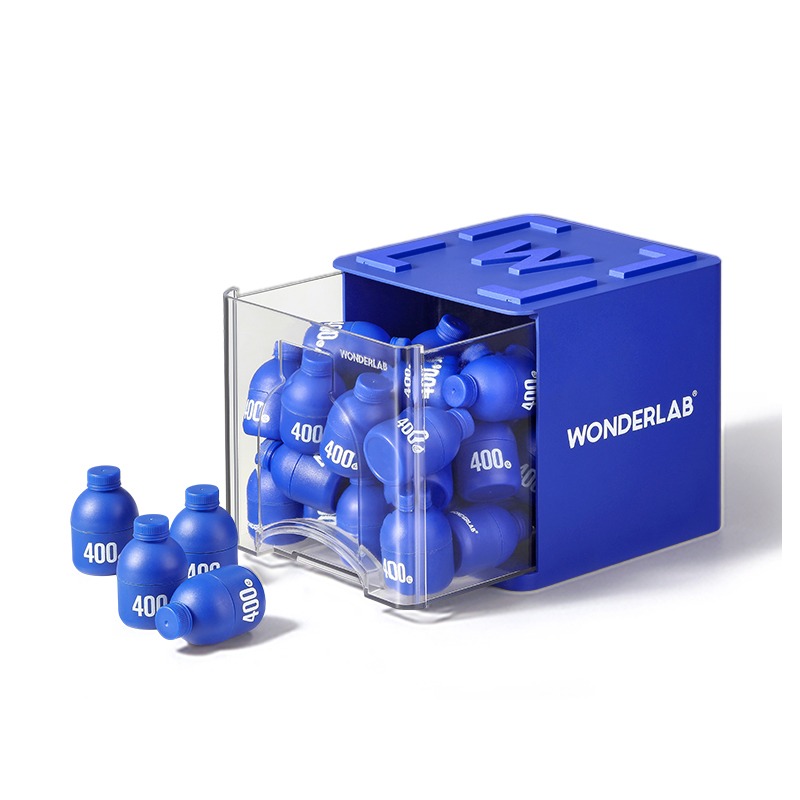 Get Small Blue Bottle Probiotic ready-to-eat Lactobacillus drink 2g*40 ...