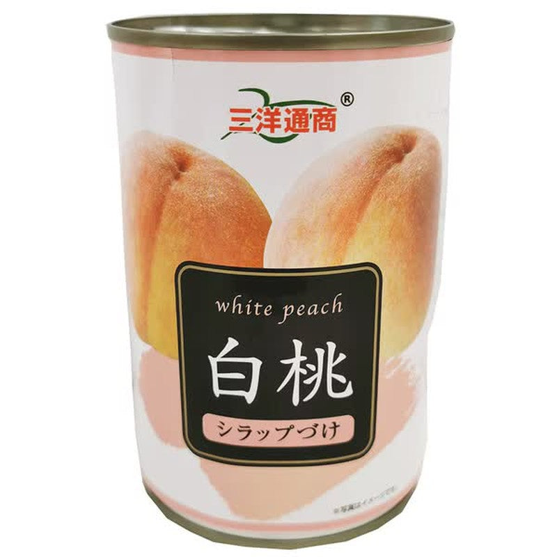 Get Sanyo Tsusho White Peach, No. 4 Can, 425g Delivered | Weee! Asian ...