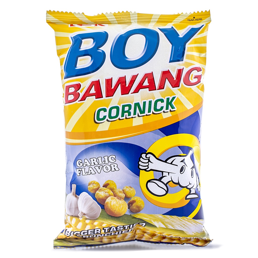 Boy Bawang Cornick, Garlic Flavor - Weee!
