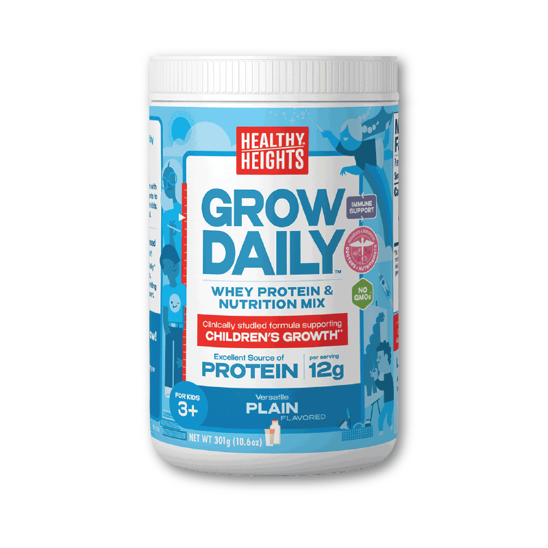 Get Grow Daily 3+ Plain Shake Mix Canister 10.6 oz Delivered | Weee ...