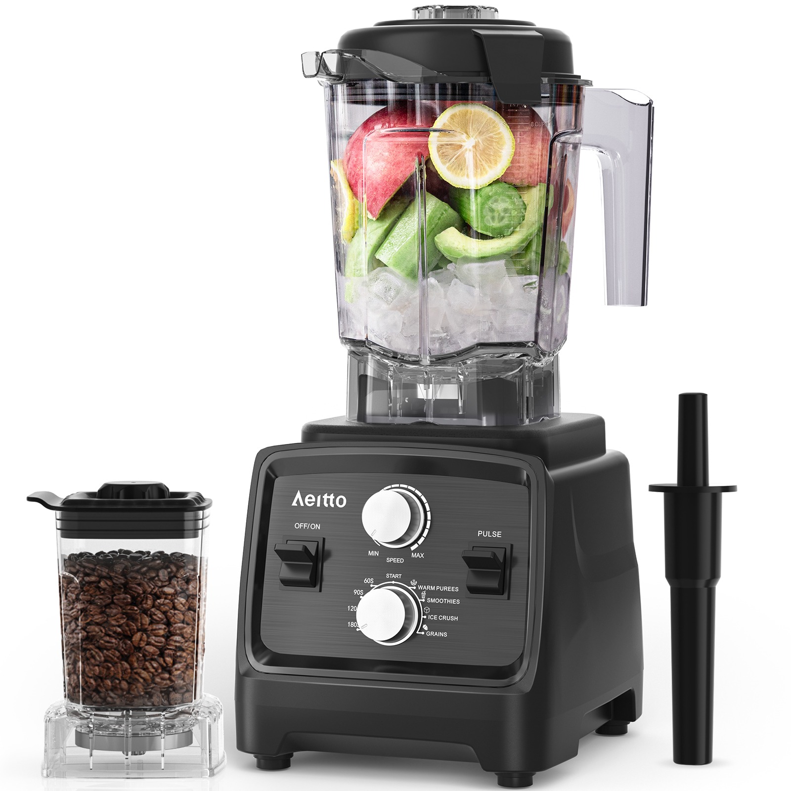 Aeitto Blender, 2-in-1 Blender & Grinder Combo - Weee!