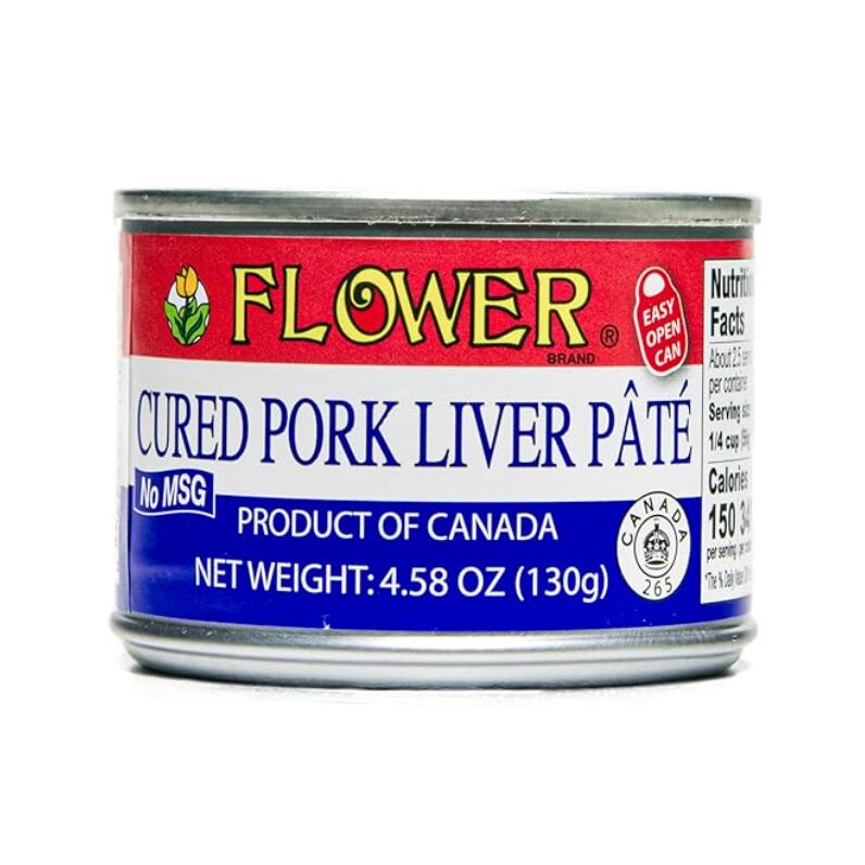 Get Flower Brand Cured Pork Liver Pate - 4.58 oz Delivered | Weee ...