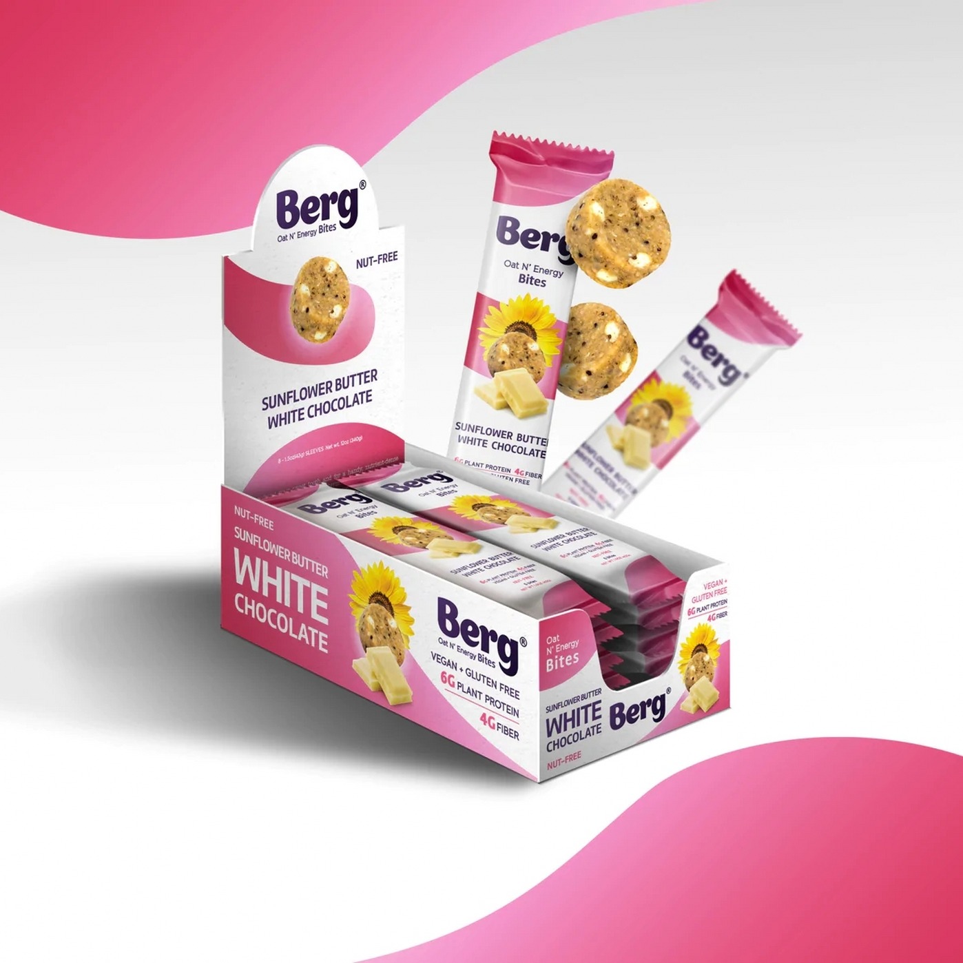 Get Berg Bites - Plant Protein Crunch - Sunflower Butter White ...