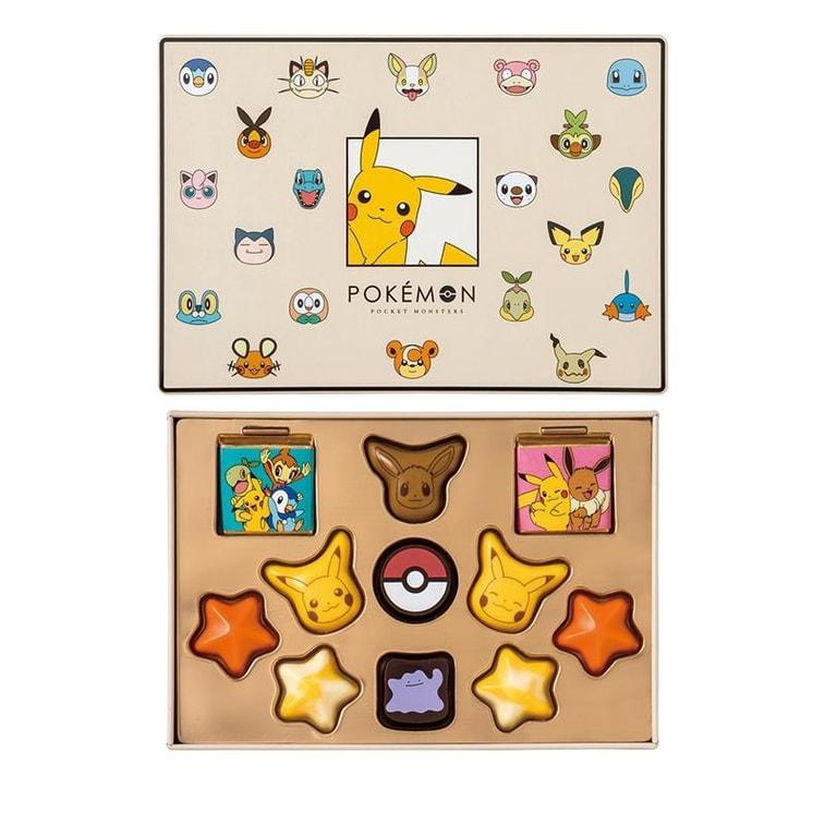 POKEMON VALENTINE'S DAY LIMITED CHOCOLATES 11 PIECES 1 BOX - Weee!