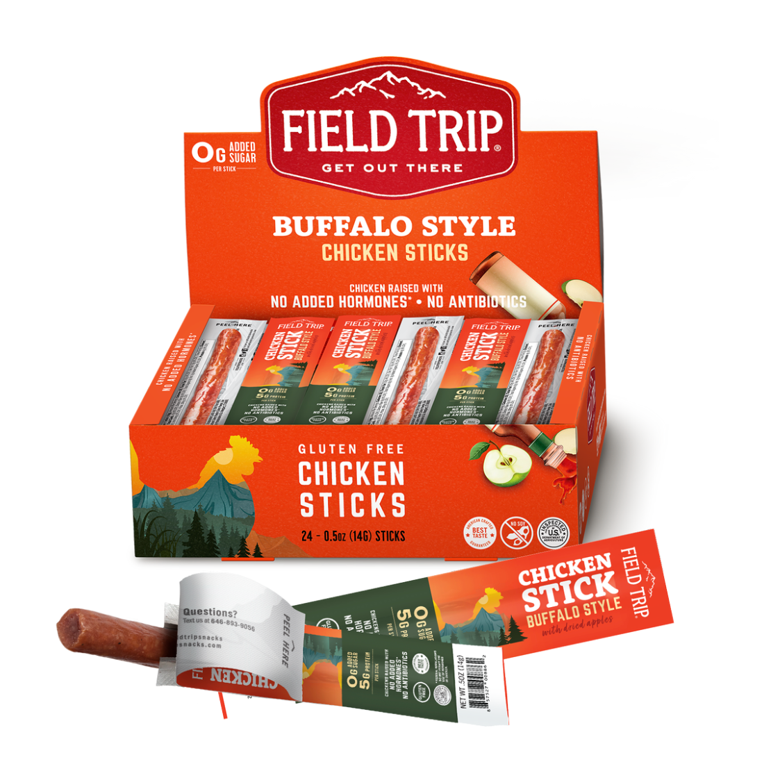 Get Buffalo Style Chicken Stick 0.5oz (24ct) Delivered | Weee! Asian Market