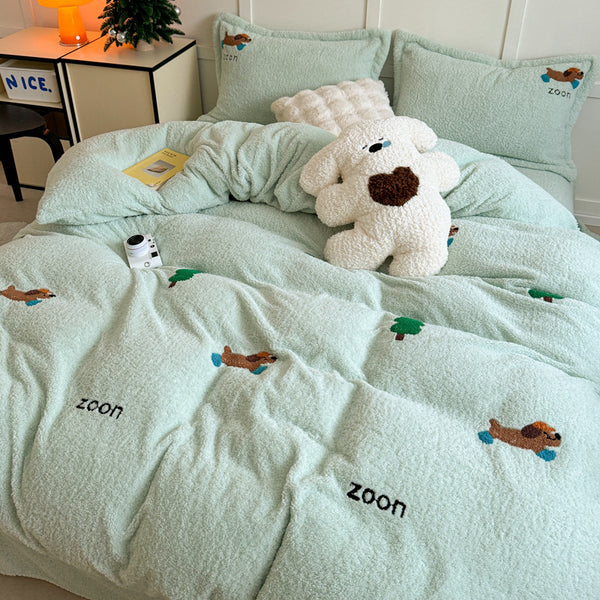 Get Dream Nest Bedding Set Queen Size-Minty Paws Delivered | Weee ...