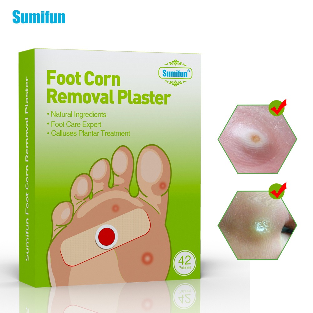 Get Sumifun Foot Corn Removal Plaster 42 Patches/Box K04401 Delivered ...