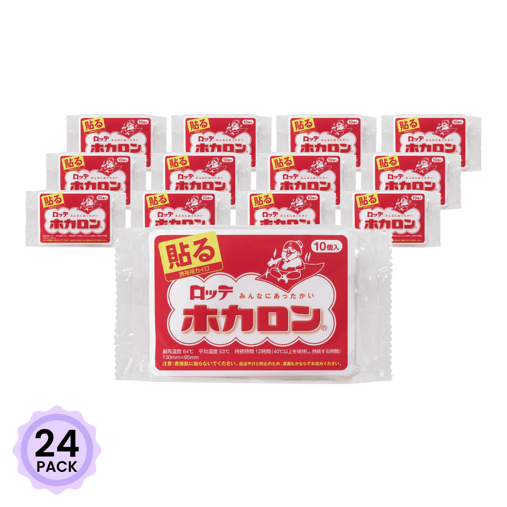 Get Lotte Hokaron Sticking Heat pad 10packs 1 count*24 pack Delivered ...