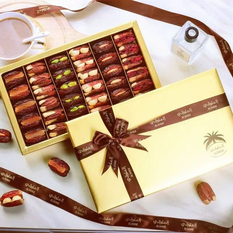 Get Dubai date palm six flavors gift box set Delivered | Weee! Asian Market