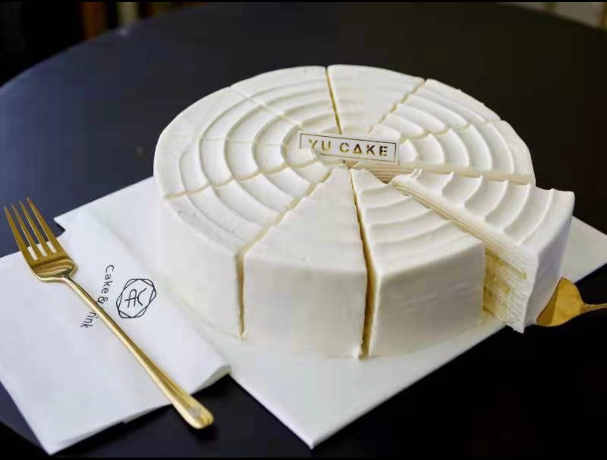 Yu cake bakery Durian Mille Crepe Cake 8inch - Weee!