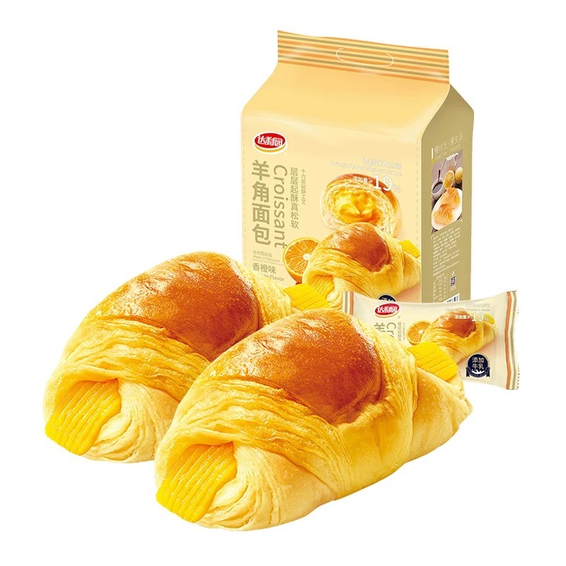 Get Daliyuan Orange Croissant 250g 250 g Delivered | Weee! Asian Market