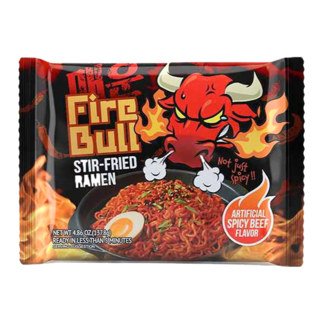 Fire Bull Stir Fried Ramen 4.86oz - Weee!