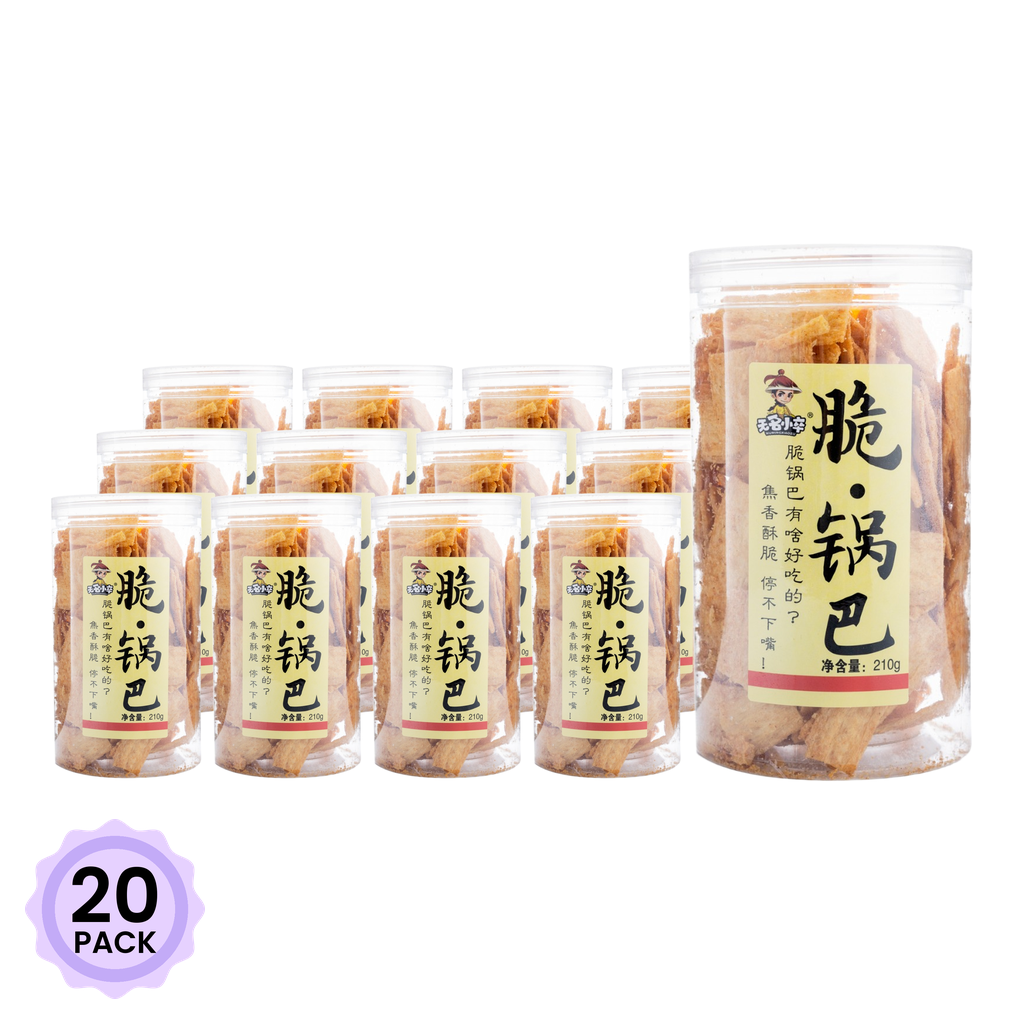 Get Wu Ming Xiao Zu Steak Flavor Rice Crisps 210 g*20 pack Delivered ...
