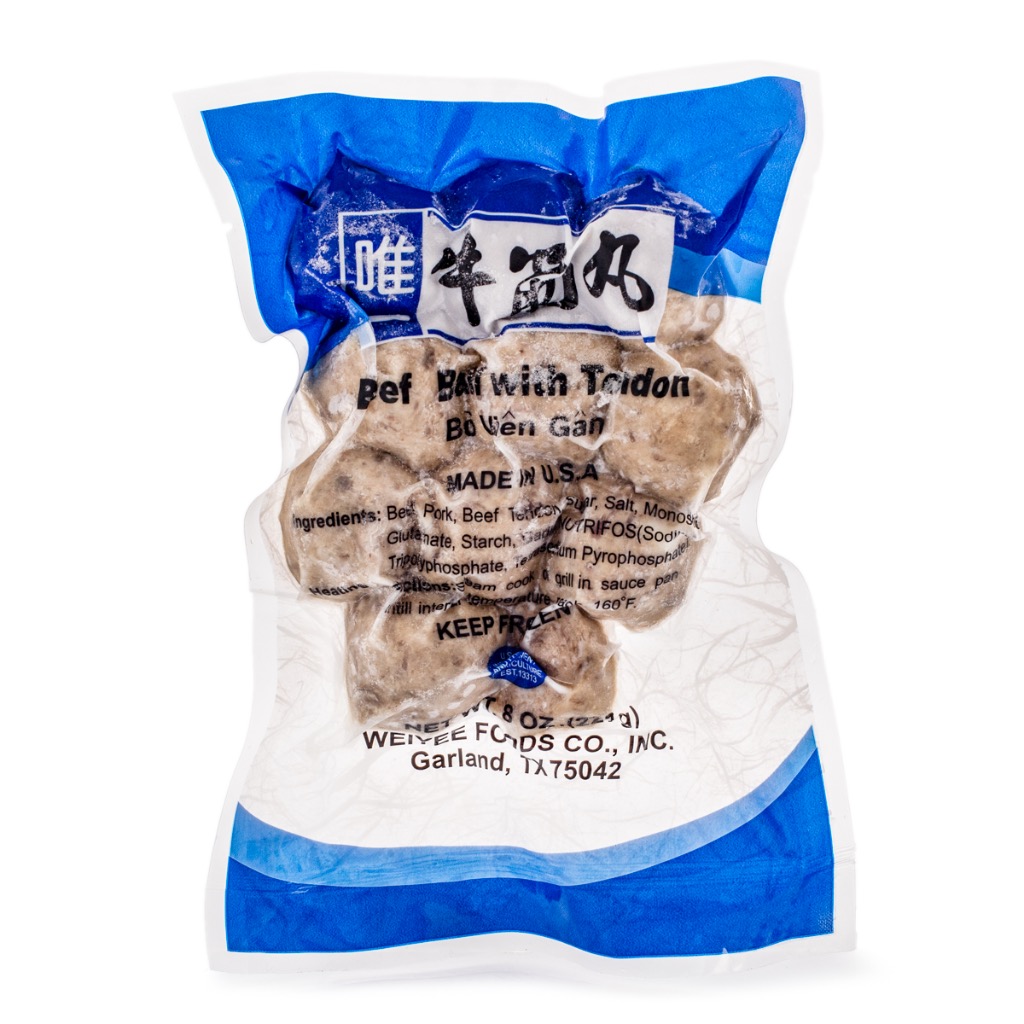 Get Weiyee Beef Tendon Balls, Frozen Delivered | Weee! Asian Market