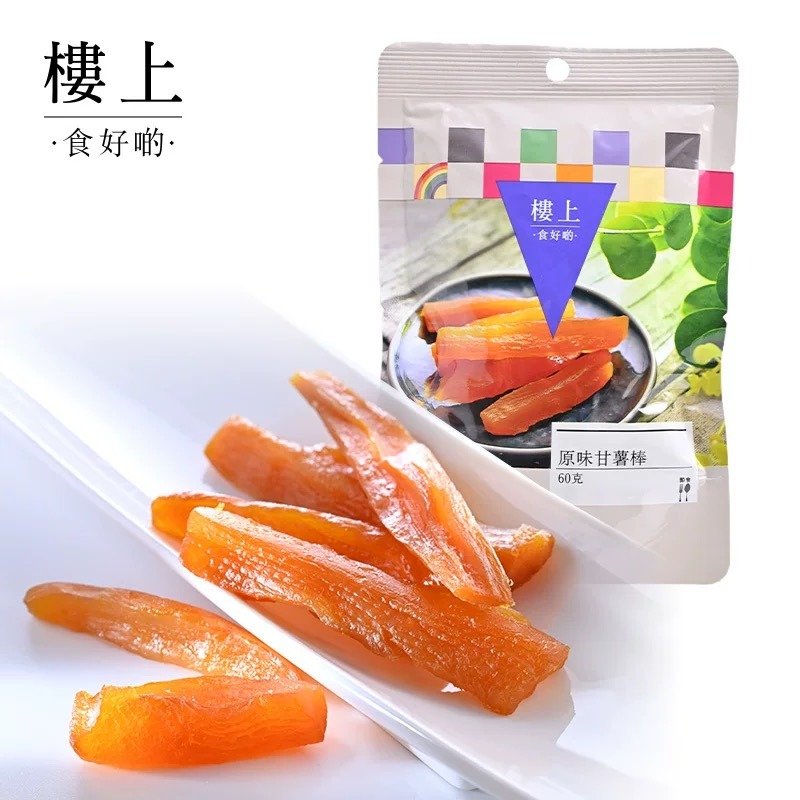 中國香港樓上 原味甘薯棒 60g/袋*3 - Weee!