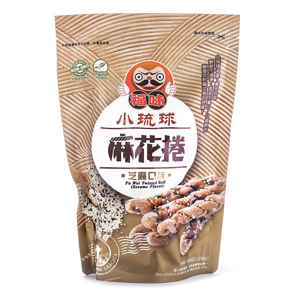 Fu Wei Sesame Handmade Twisted Roll - Weee!