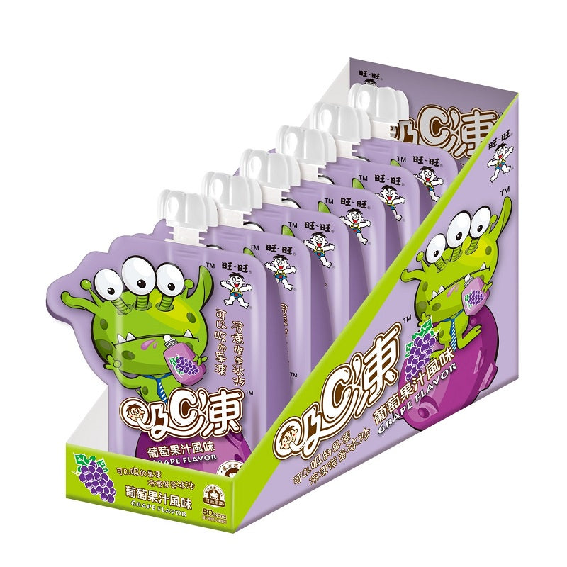 Get Want Want Jelly Drink 90g Pack of 6 (Taiwan) Grape Delivered | Weee ...