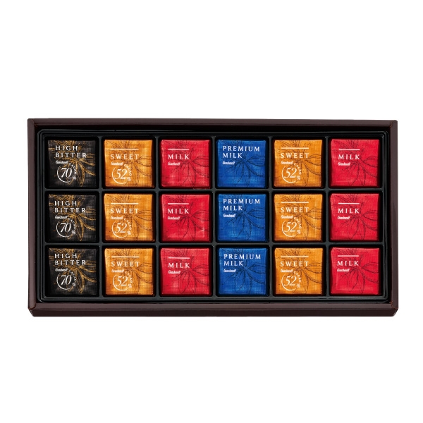 Get Goncharoff Chocolate Squares 97g 18 pieces Delivered | Weee! Asian Market
