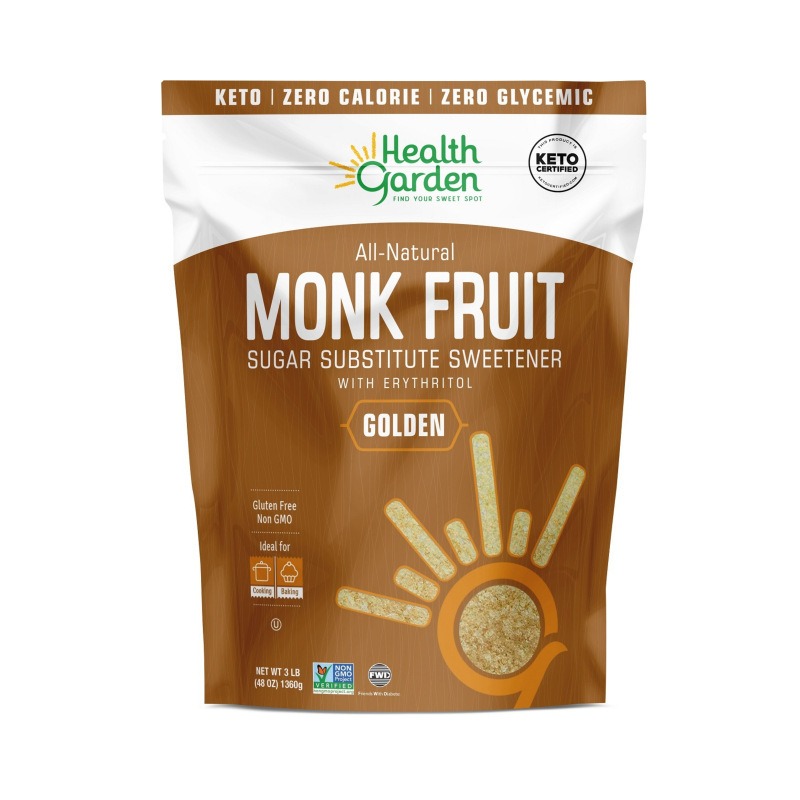 Get All Natural Monk Fruit Sweetener, Golden, 3 lbs Delivered | Weee ...