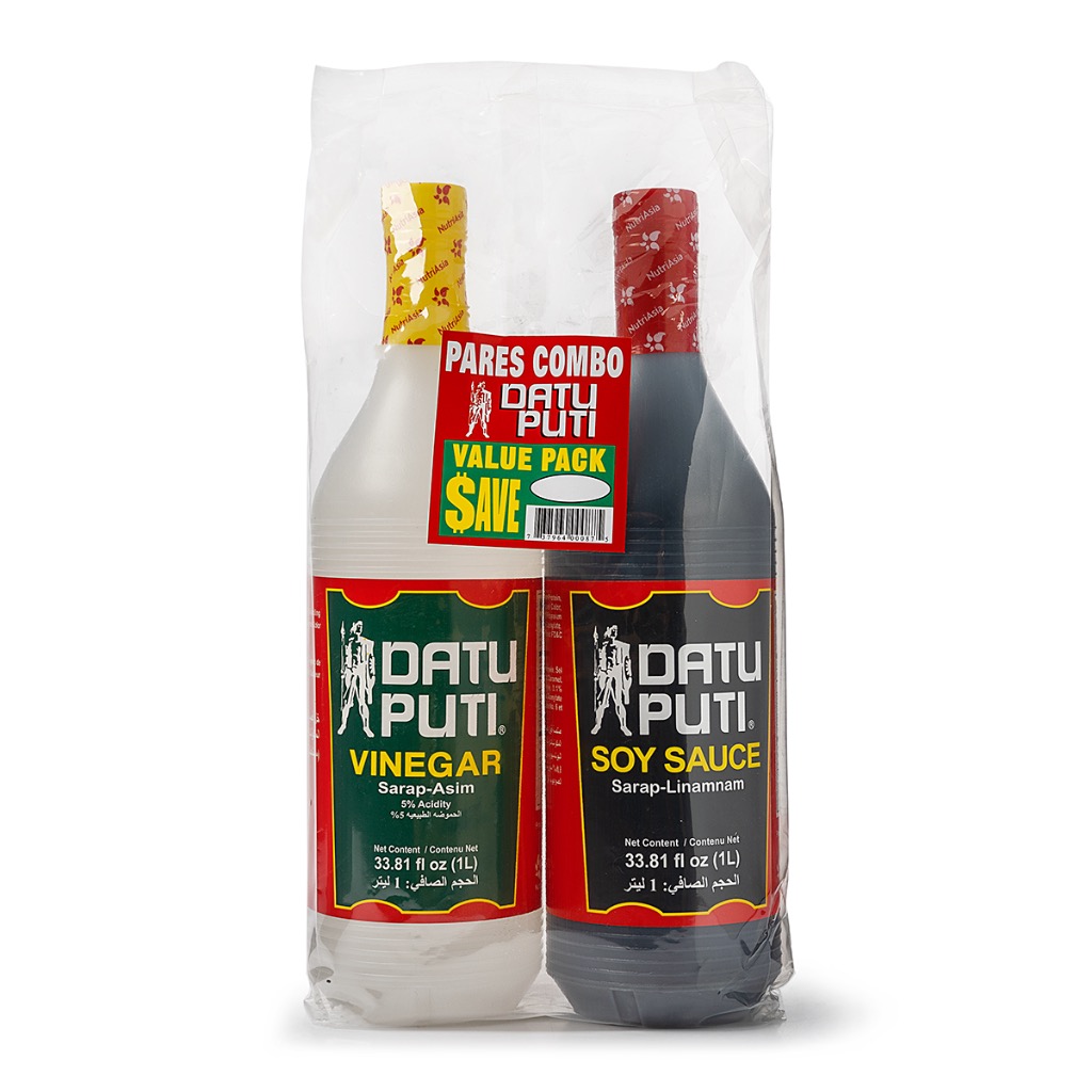 Get Datu Puti Value Pack, Soy Sauce and Vinegar 1000 ml Delivered ...