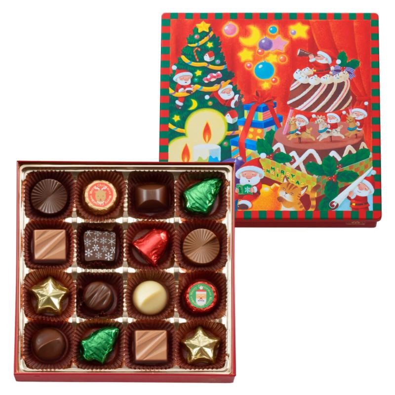 Get Morozoff Xmas Assorted Chocolate Gift Box 16pcs 1 each Delivered ...