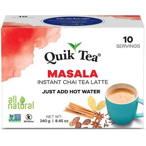 Get Quik Tea - Instant Masala Chai (10 Pack), 10 box sachets Delivered ...