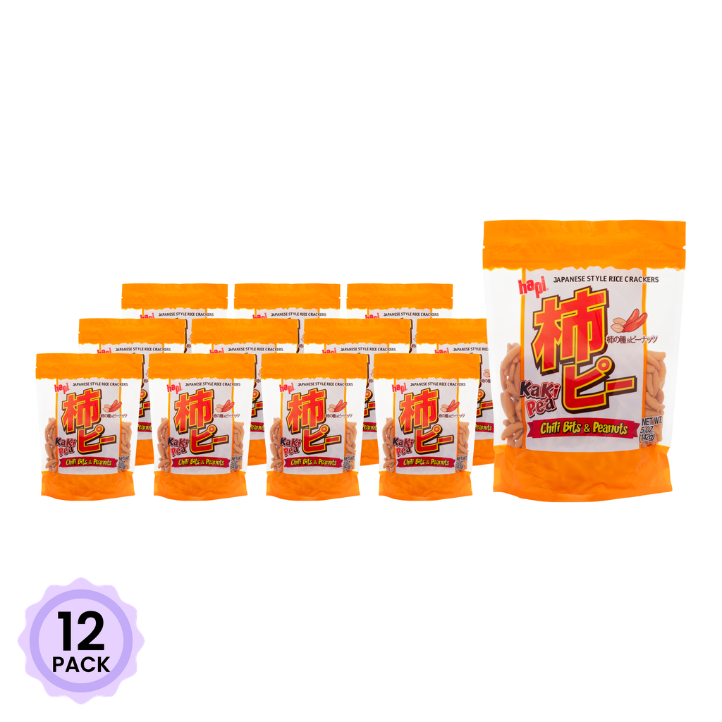 Get Hapi Kaki Pea (Rice Cracker with Peanuts) 5 oz*12 pack Delivered ...