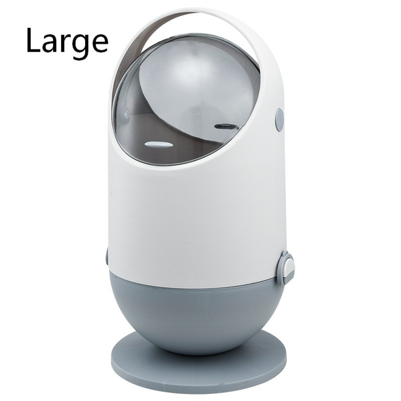 Get Space Capsule Trash Can Light Luxury Creative Covered-Large (55 ...