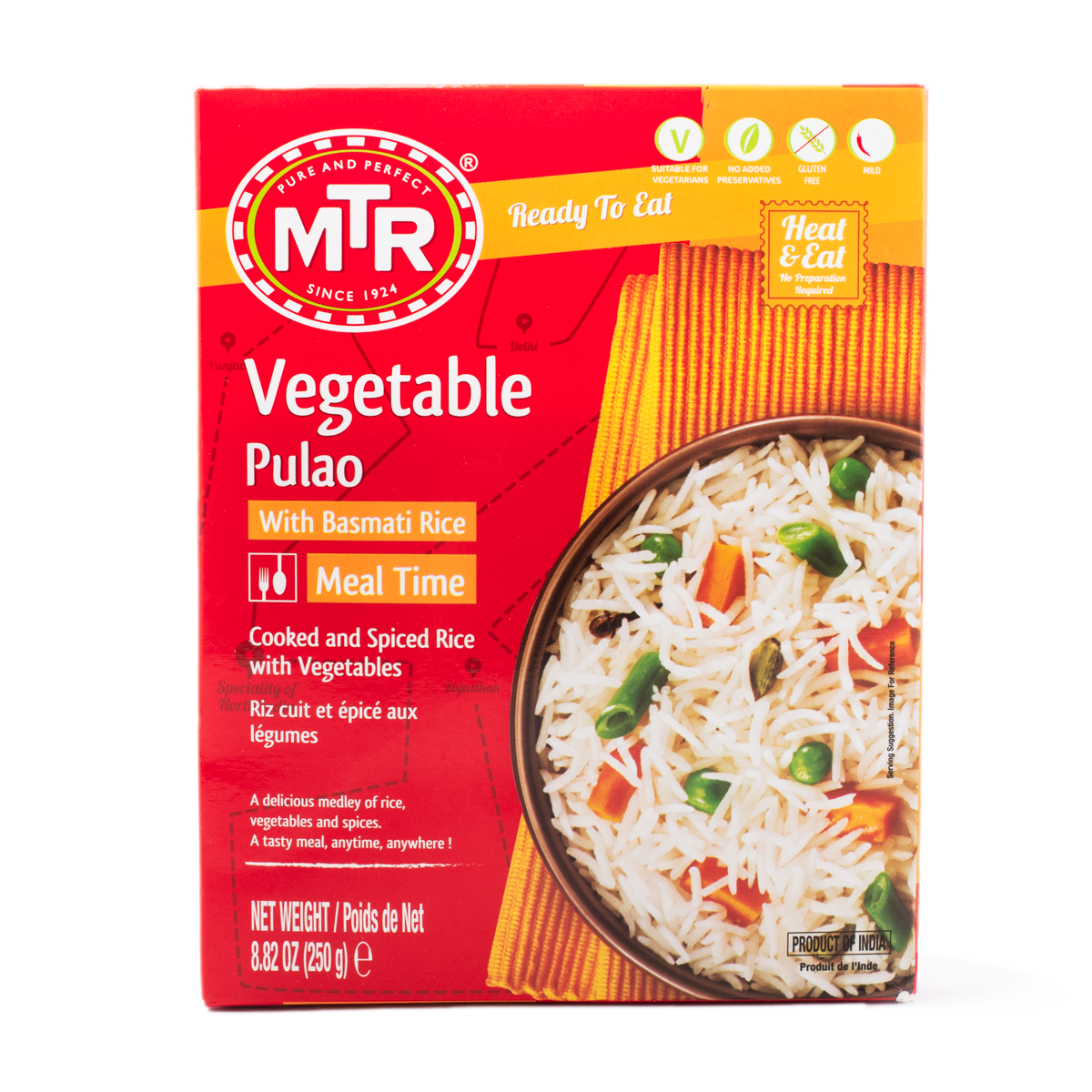 Get MTR Vegetable Pulao Ready to Eat Delivered | Weee! Asian Market