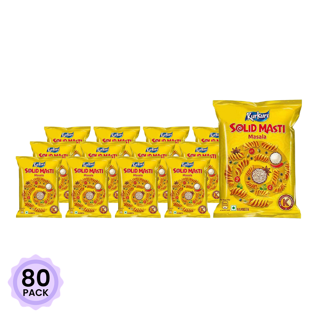 Get Kurkure Solid Masti Snacks 61 g*80 pack Delivered | Weee! Asian Market