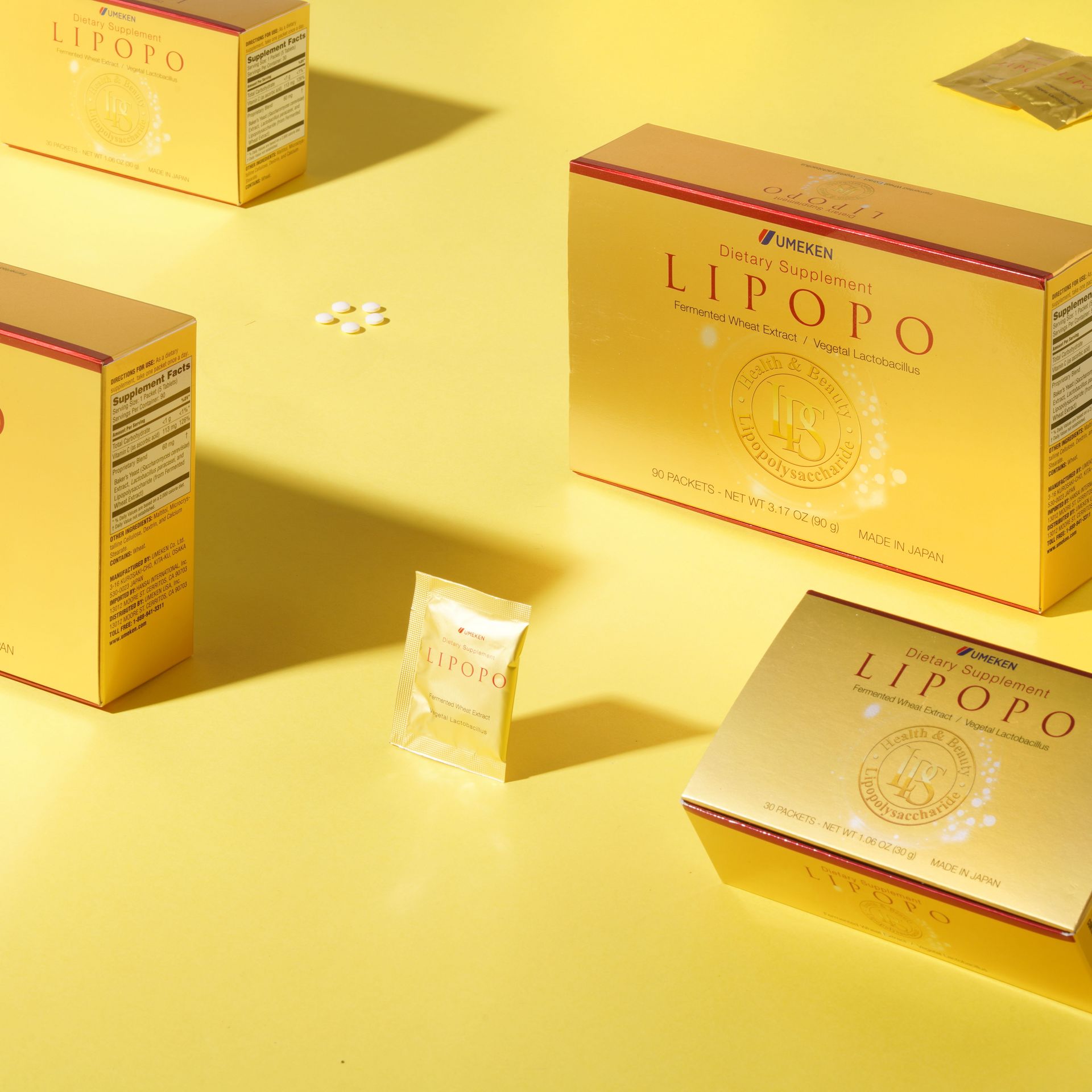 Get Umeken Lipopo 3 month supply 90 package Helps immune system ...