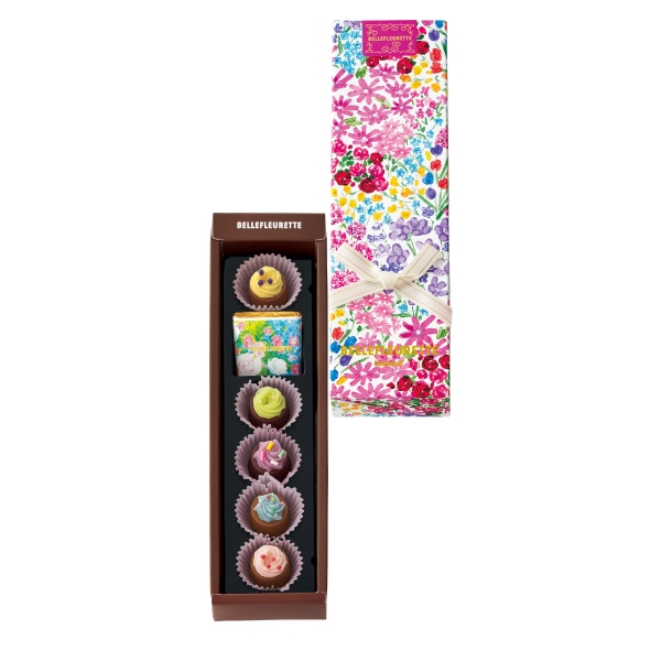 goncharoff 樱花巧克力礼盒 6枚 - Weee!