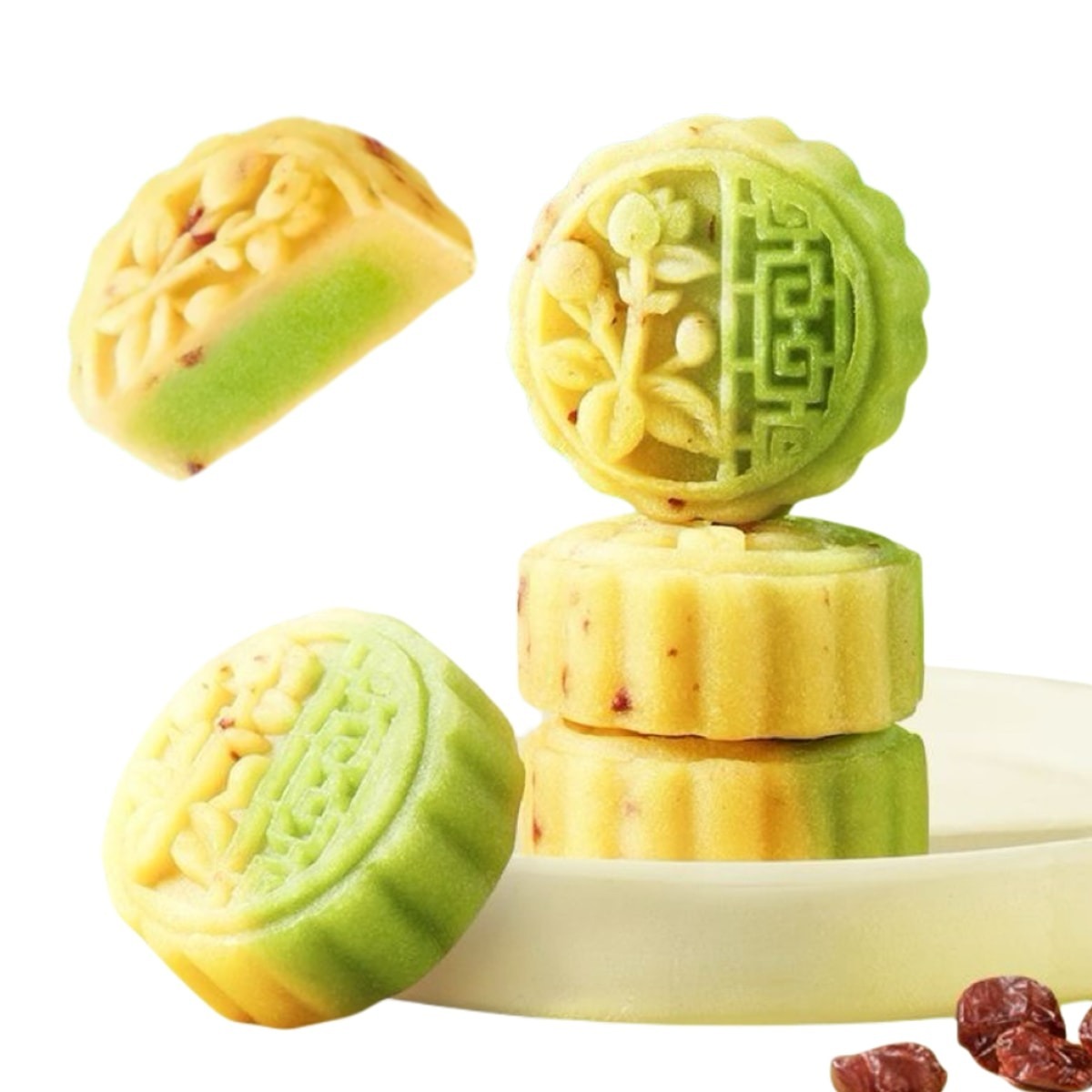 Get Three Squirrels Cranberry Red Bean Paste Cake 180g Delivered | Weee! Asian Market