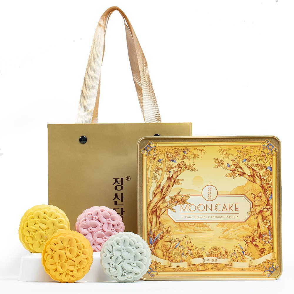 Get ZhengShanTang Mooncakes Gift Box Mooncake*4+Tea*4 (Pre-order ship out on Aug.20) Delivered ...