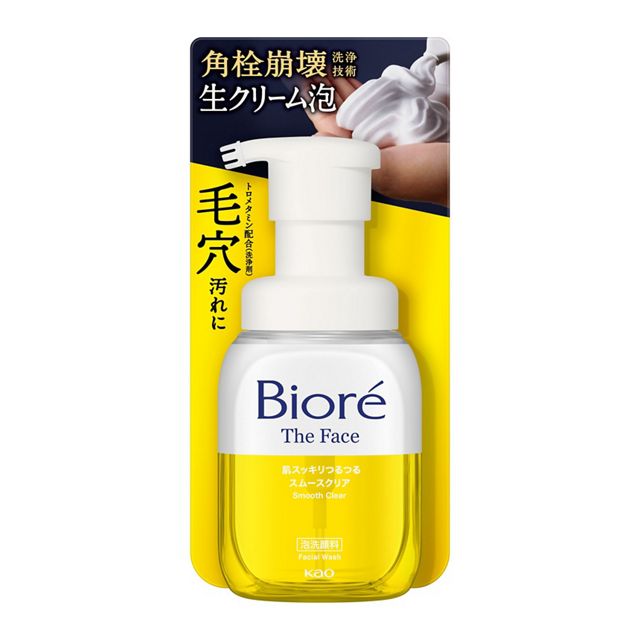 Get KAO Biore The Face Foam Smooth Facial Wash 200ml 1 each Delivered ...