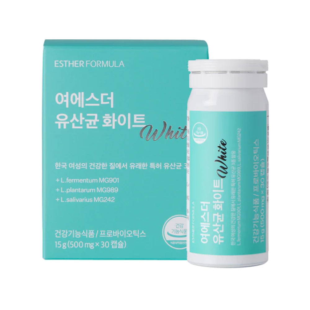 Get Dr.Esther Probiotics white women probiotics (500mg x 30capsules) (15g) Delivered | Weee ...
