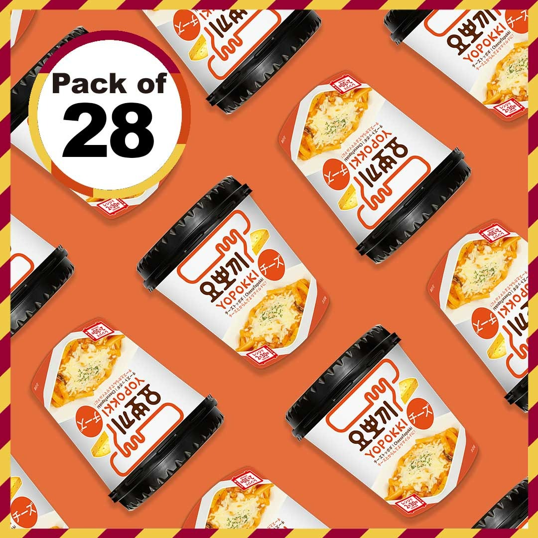 Get Tteokbokki Cup for cheese mania, 28 EA (Stock: US warehouse ...