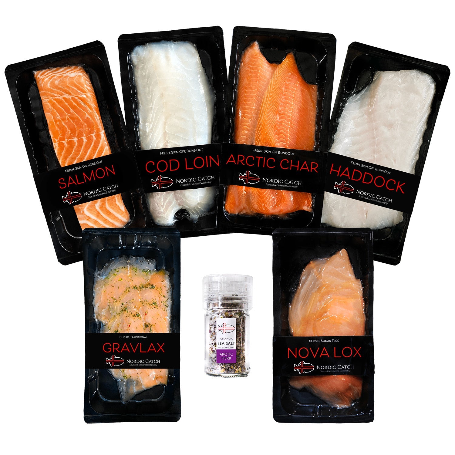 Get A Taste of Iceland - Sushi Grade Fish Sample Bundle Delivered ...