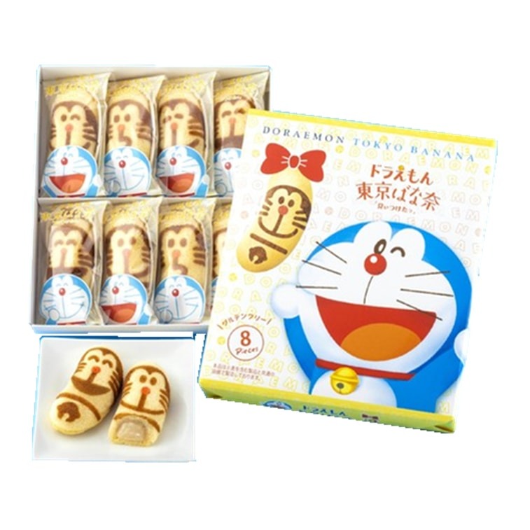 Get Tokyo Banana DORAEMON AND Cake 8pc Delivered | Weee! Asian Market