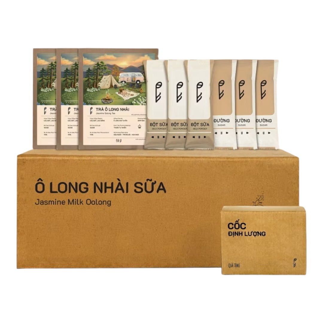 Get Phe La Jasmine Oolong Milk Tea Dalat Specialty Delivered | Weee ...