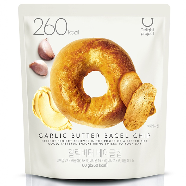 Get Delight Project Garlic Butter Bagel Chip Delivered | Weee! Asian Market