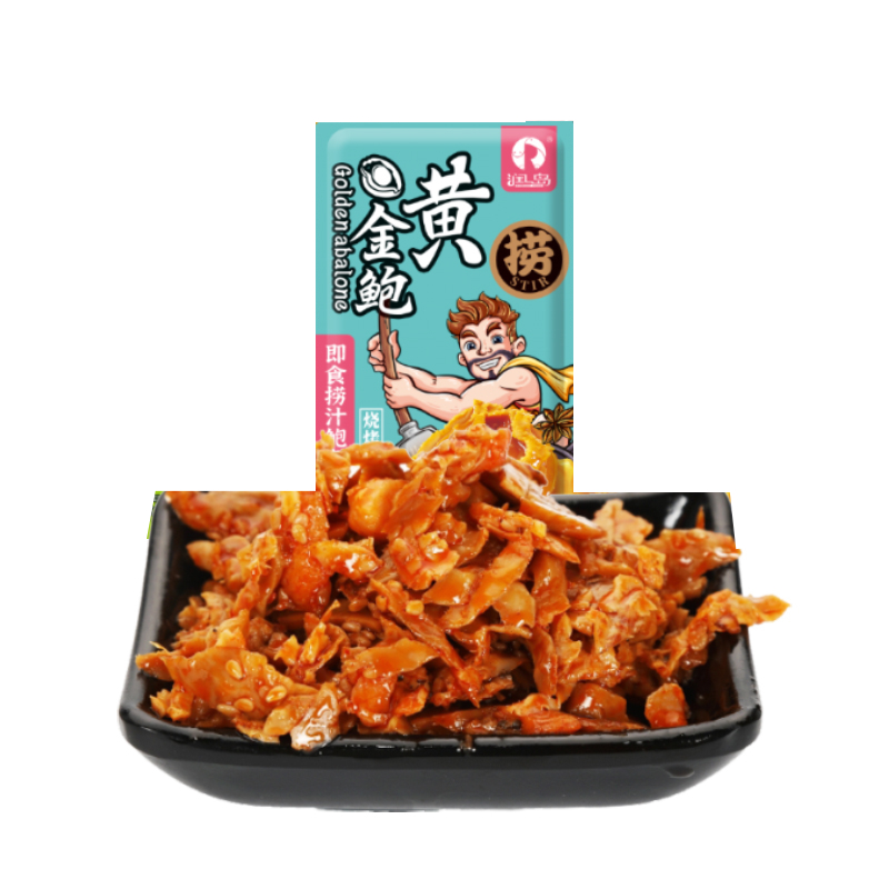 Get Golden Abalone Spicy Abalone Barbecue 195g *1Bag Delivered | Weee! Asian Market