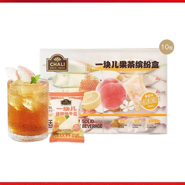 Get CHALI A colorful box of fruit tea 80g*1 box Delivered | Weee! Asian ...