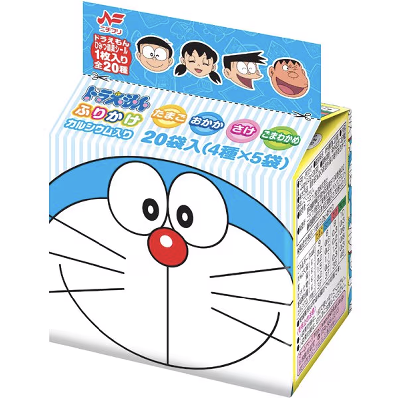 Get Nichifuri Foods Doraemon Sprinkles 2.2g x 20 bags Delivered | Weee ...