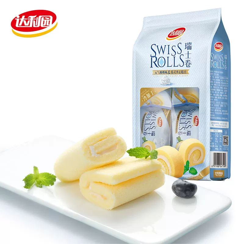 Get 8 pieces of Yogurt-flavored Swiss rolls Delivered | Weee! Asian Market