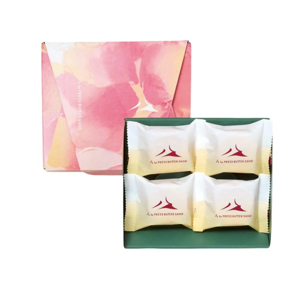 Get butter red bean flavored butter biscuits 4 pieces Delivered | Weee ...