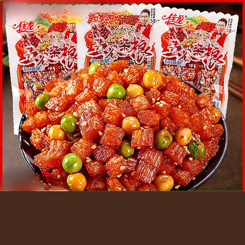 Get Jialong grain multi-grain green bean spicy strip 18g*10 packaging ...