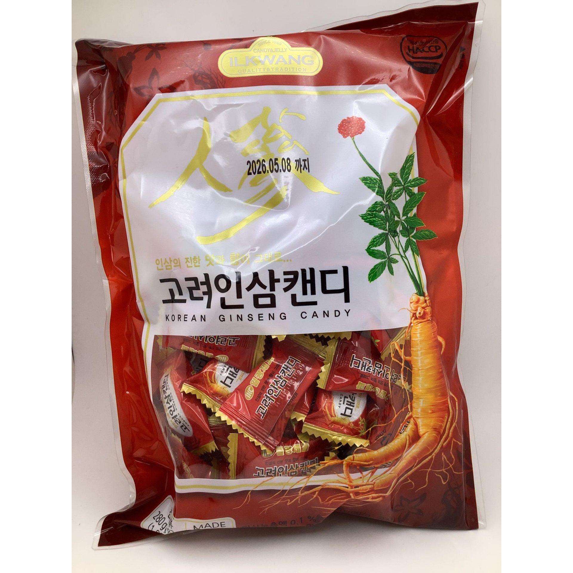 Get ILKWang Korean Ginseng Candy 280g Delivered | Weee! Asian Market